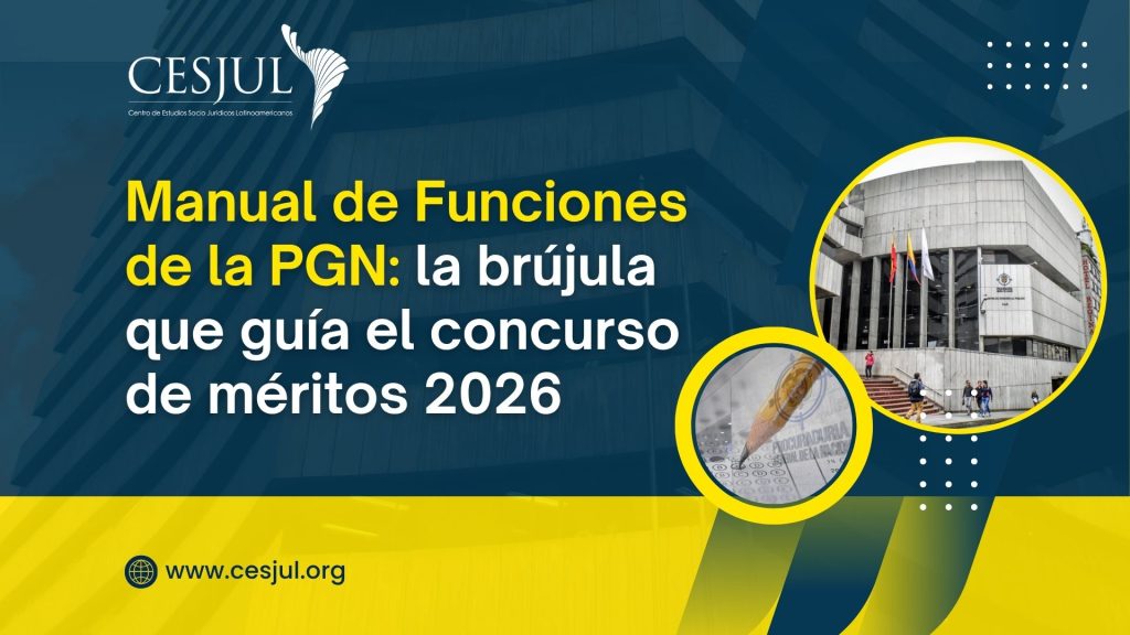 Manual de Funciones de la PGN: la brújula que guía el concurso de ...